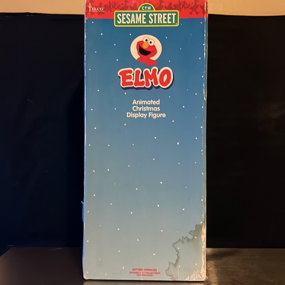 Sesame Street | Holiday | Sesame Street Elmo Animated Christmas Display ...